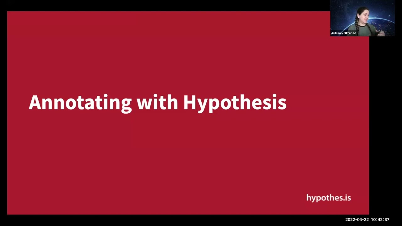 Using Hypothesis in D2L Brightspace