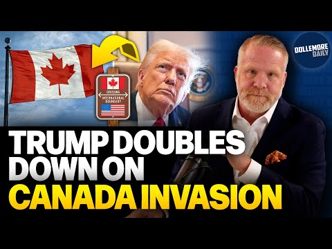 Trump FINALLY ADMITS His Plan to Take Over Canada is “A REAL THING ...