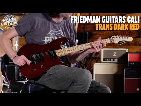 Friedman Cali | Trans Dark Red - Maple | Reverb