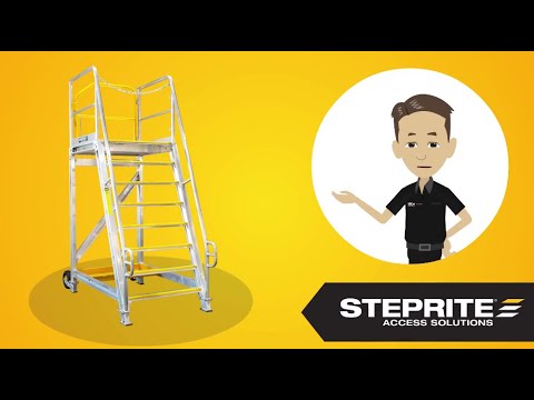STEPRITE® Safety Access Platform Ladders - Animated Explainer Video