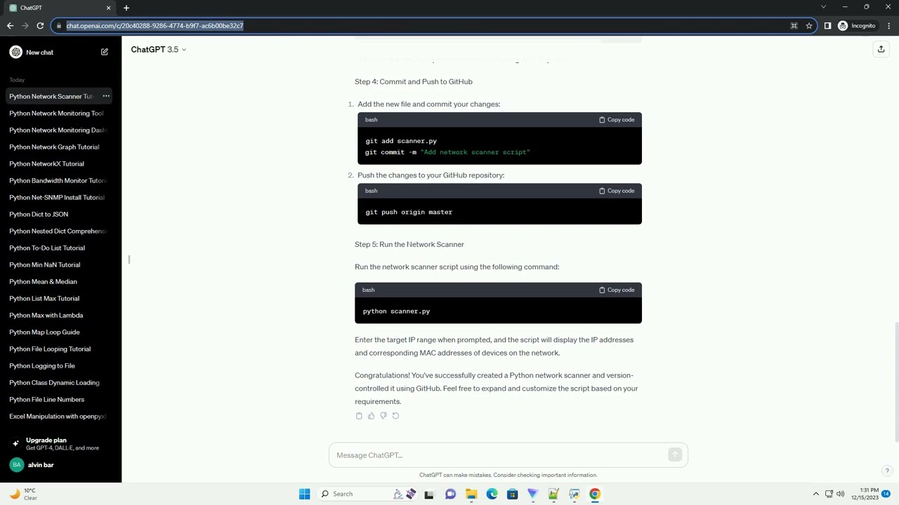 python network scanner github