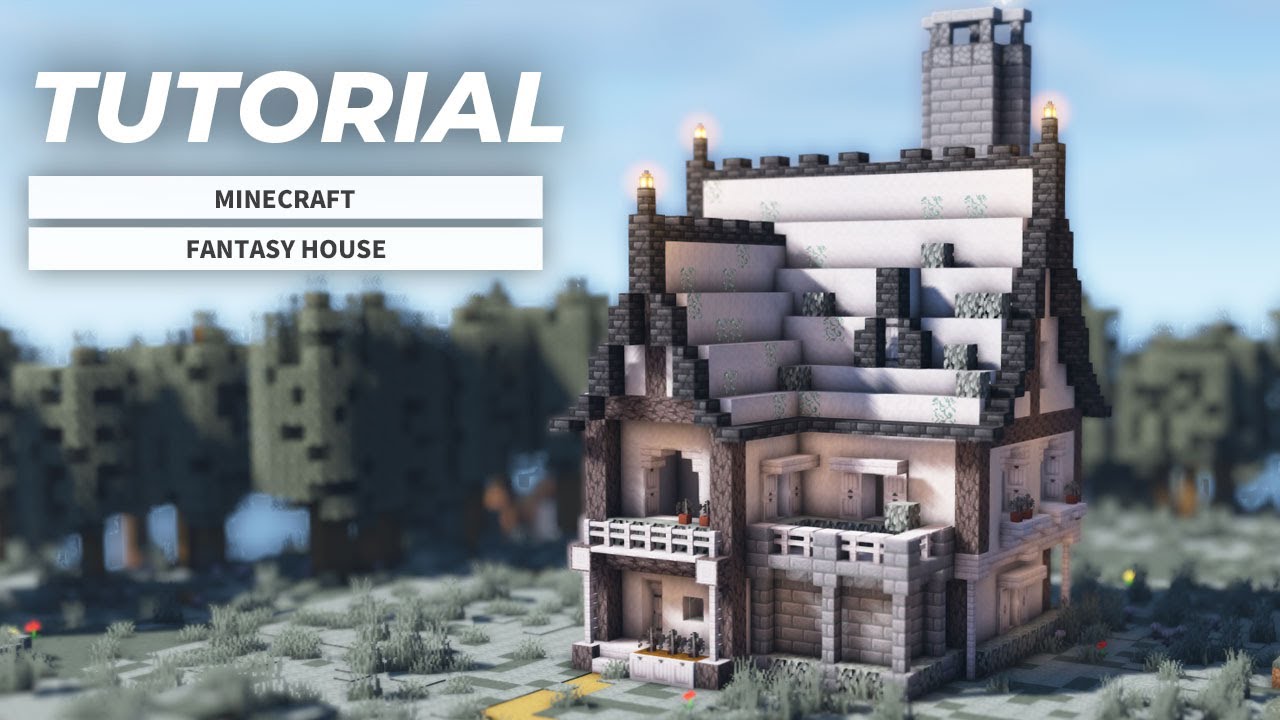 Minecraft: How to Build a Pale Oak House (Tutorial) - Minecraft Builders