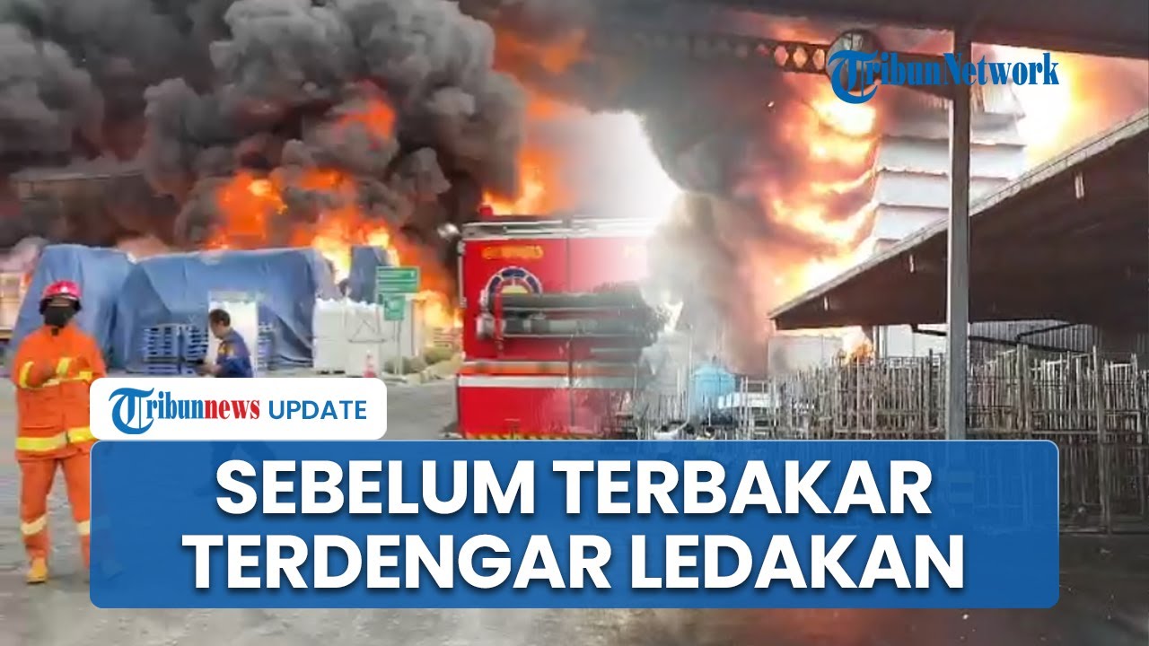 Kronologi Kebakaran Pabrik Pakan Ternak PT Jati Perkasa Nusantara di Bekasi, Saksi Dengar ...