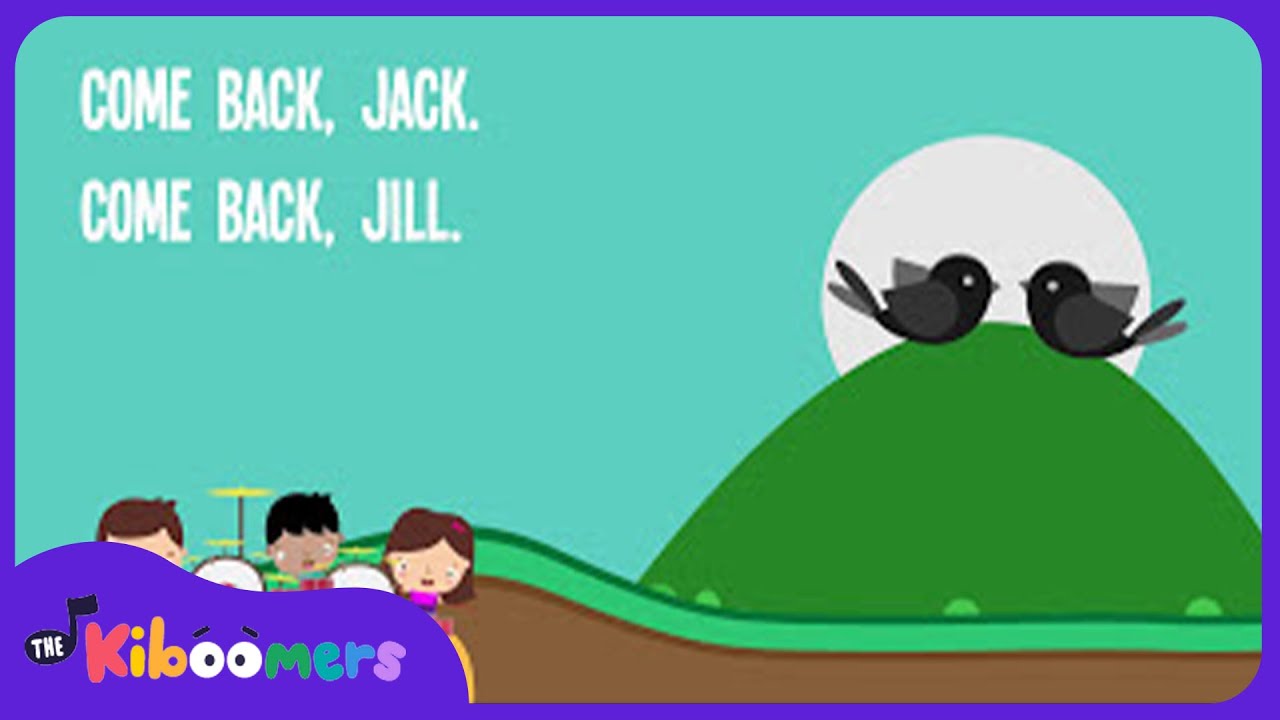 Two Little Blackbirds Lyric Video - The Kiboomers Preschool Songs & Nursery Rhymes