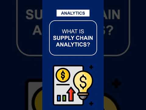 What is Supply Chain Analytics? #shorts #supplychain