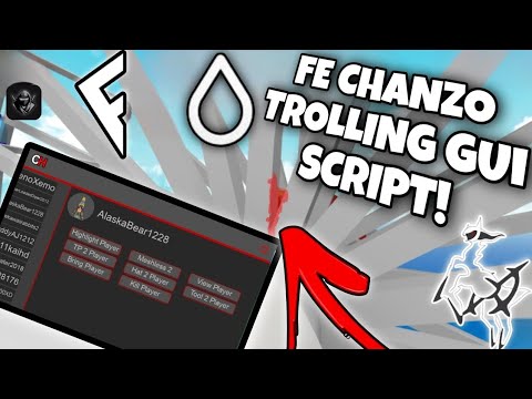 (OP) FE CHANZO TROLLING GUI SCRIPT! | ARCEUS X • DELTA • FLUXUS • PC!