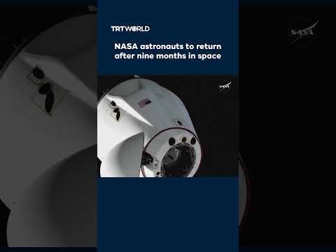 NASA astronauts to return after nine months in space