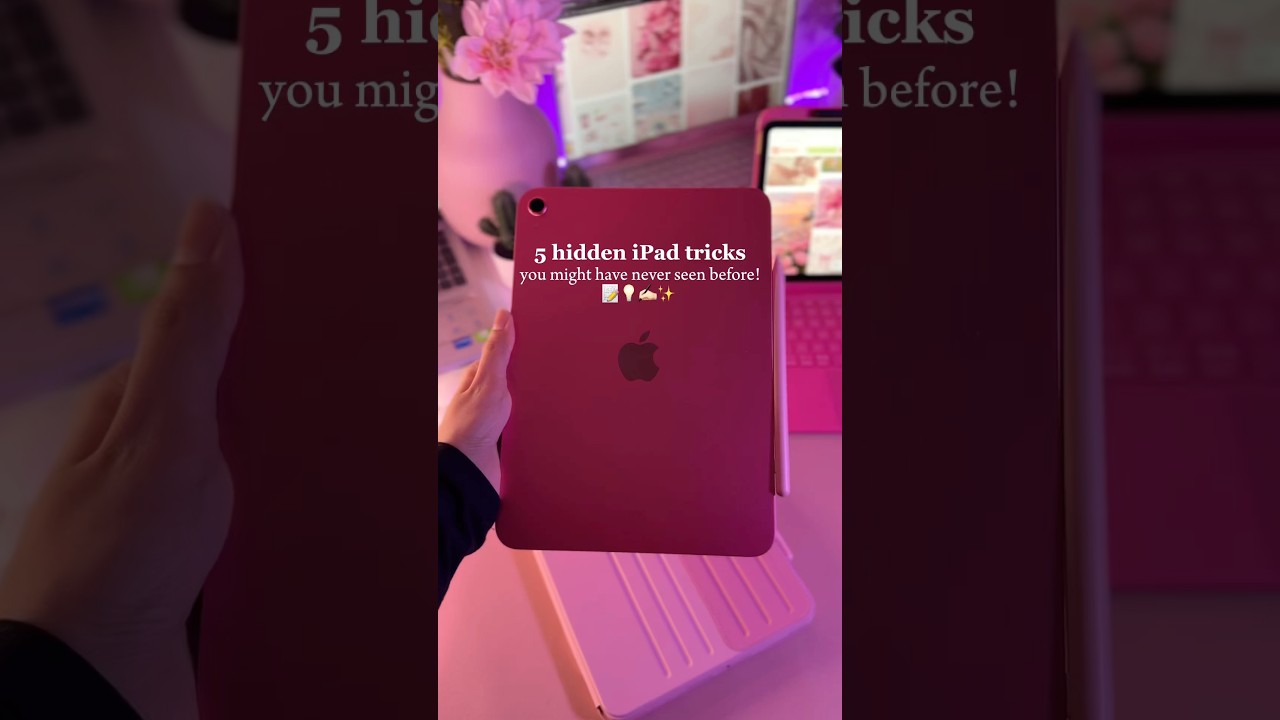 5 Hidden iPad Tricks You Might Have Never Seen Before! 📱🎀✨💕 #ipad #tricks