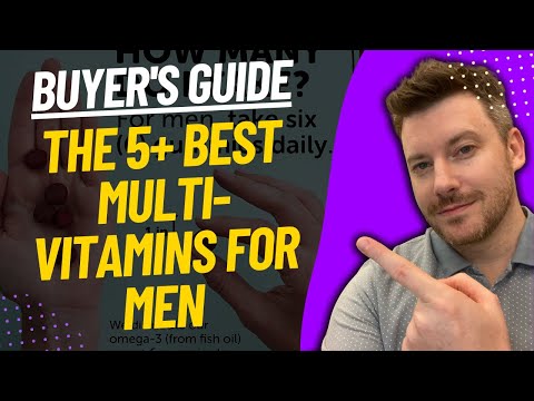 TOP 5 BEST MULTI-VITAMINS FOR MEN - Best Multi-Vitamin Review (2023)