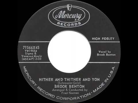 Hither And Thither And Yon Brook Benton 1960