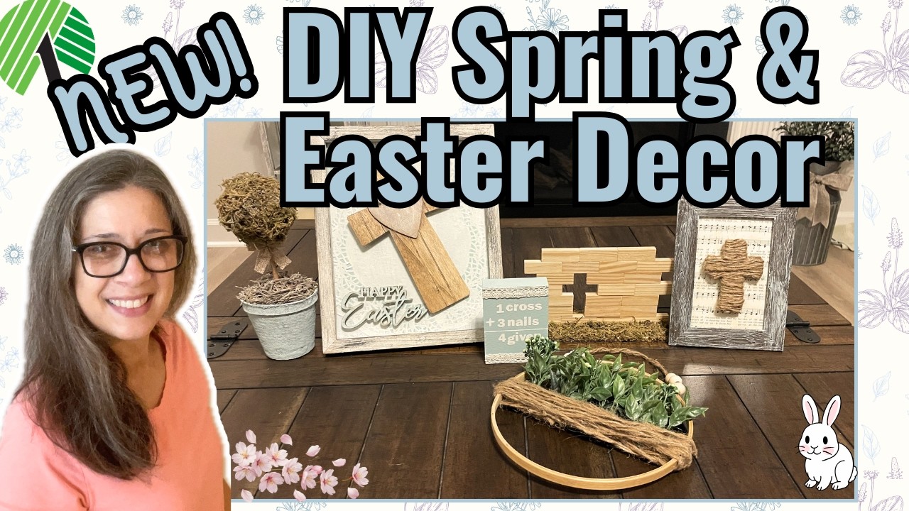 NEW Spring & Easter Decor🐇Dollar Tree DIY Crafts