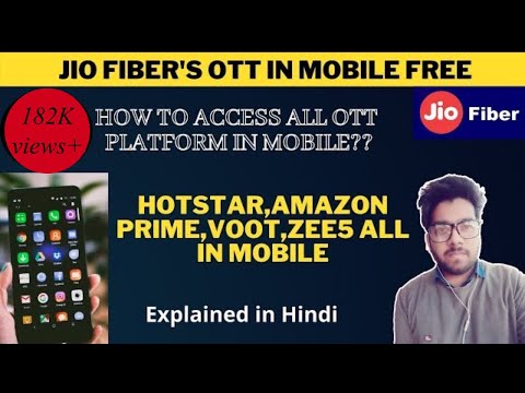 All OTT apps FREE with JIO Fiber | How to access OTT apps in Mobile for FREE? | Techopedia