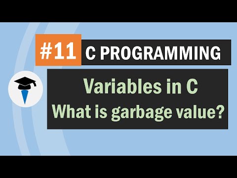 Variables in C | What is a garbage value