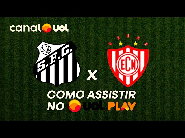 Onde vai passar Santos x Noroeste? Como assistir ao vivo com imagens