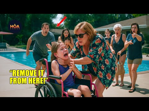 HOA Karen Chokes My Disabled Girl at the Community Pool —Unaware I’m a Federal Agent