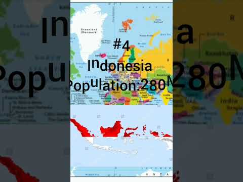 Top 10 most populated countries in the world 2024