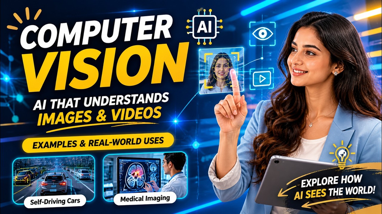 “Computer Vision Explained – How AI Understands Images and Videos in Real Life!”
