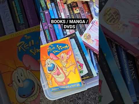 Books, Manga, and Dvds #books #dvds #bluray #manga #anime #book #comic #magazine #swapmeet