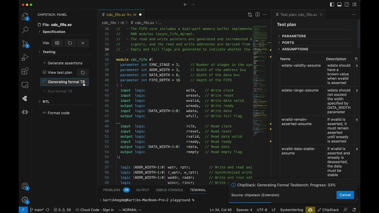 Catch Bugs in Days, Not Months! 🚀 ChipStack Automates Chip Verification