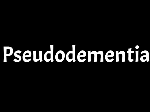 Pseudodementia | PDEM | Thomson Memory & Attention | Symptoms Of Pseudodementia |