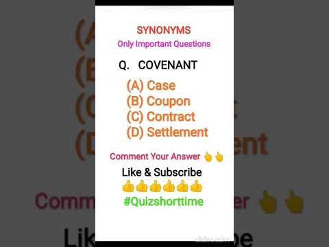 Reasoning: synonyms | English vocabulary for all competitive examination |