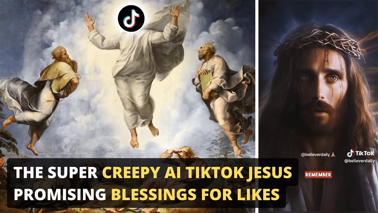 The Super Creepy AI TikTok Jesus Promising Blessings for Likes