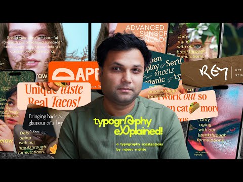 Typography Explained! – For Logo, Graphic & UI/UX Designers