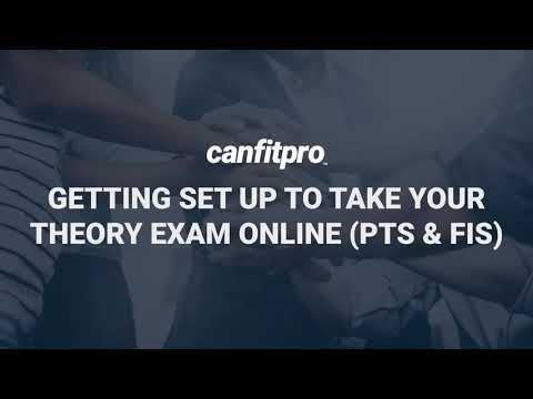 Getting Set Up to take your Theory Exam Online (PTS & FIS)