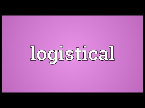 Logistical Meaning