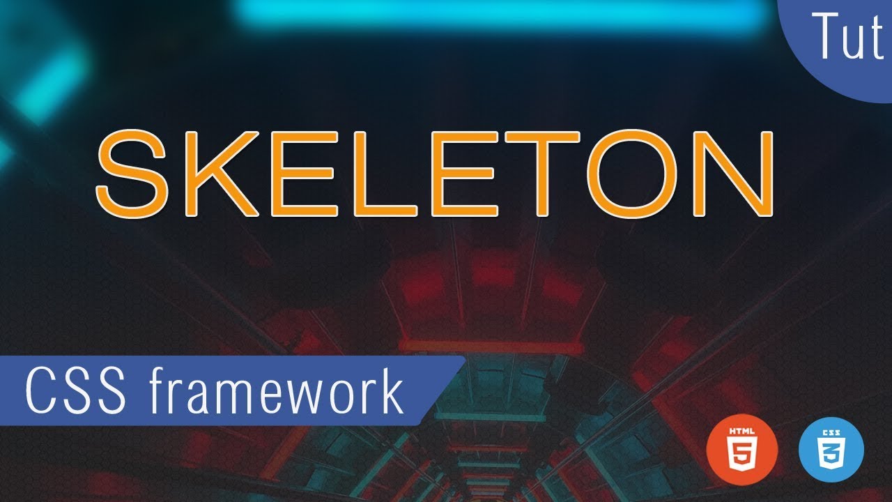 Making simple website using skeleton Framework