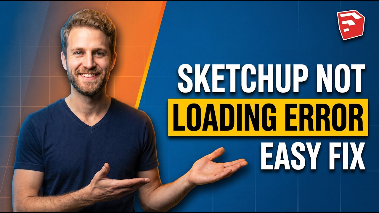SketchUp Not Loading Error (Easy Fix Guide)