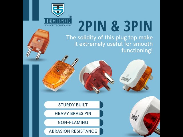 3 Pin Plug Top - 6A Three Pin Top Manufacturer from Ahmedabad