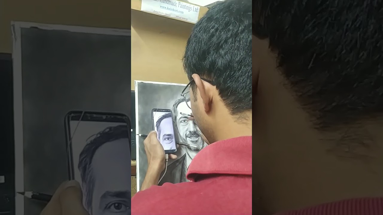 charcoal portrait 4 March 2023 #2