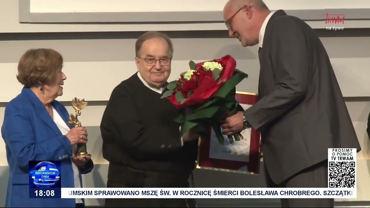 O. dr T. Rydzyk CSsR na gali wręczenia nagród 31. edycji konkursu SDP ...