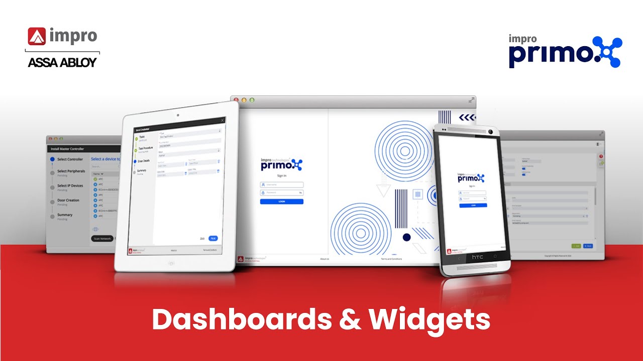 Dashboards and Widgets - Primo
