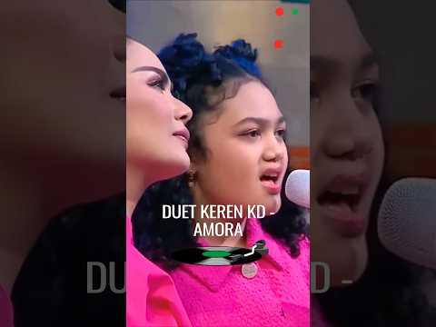 Duet Keren Ibu dan Anak KD feat Amora Lemos #duet #krisdayanti #amora