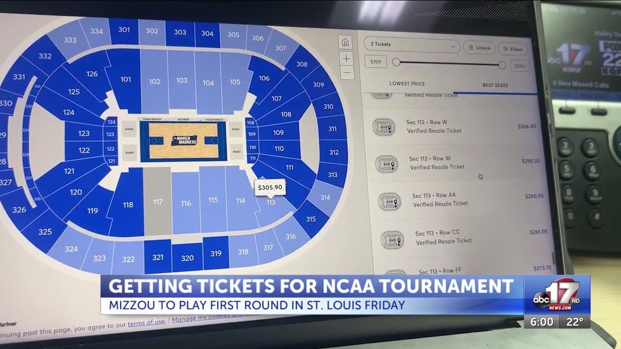 How to safely secure tickets for an NCAA tournament game