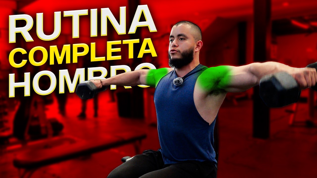 🏆 Así entrena HOMBRO un FISICOCULTURISTA 🔥