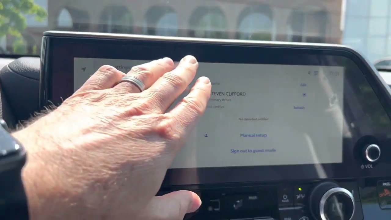 Toyota multimedia keeps asking for my PIN or says profile not detected