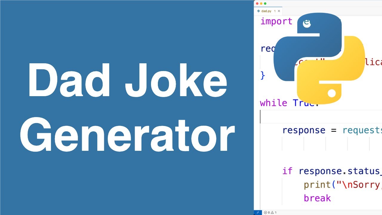 Dad Joke Generator | Python Example