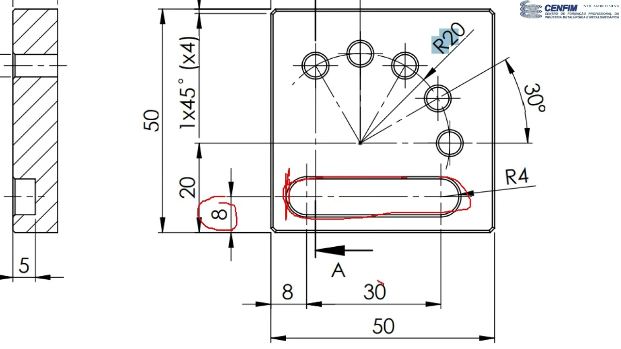 Mastercam 2021 - PDF009-Desenho 2D