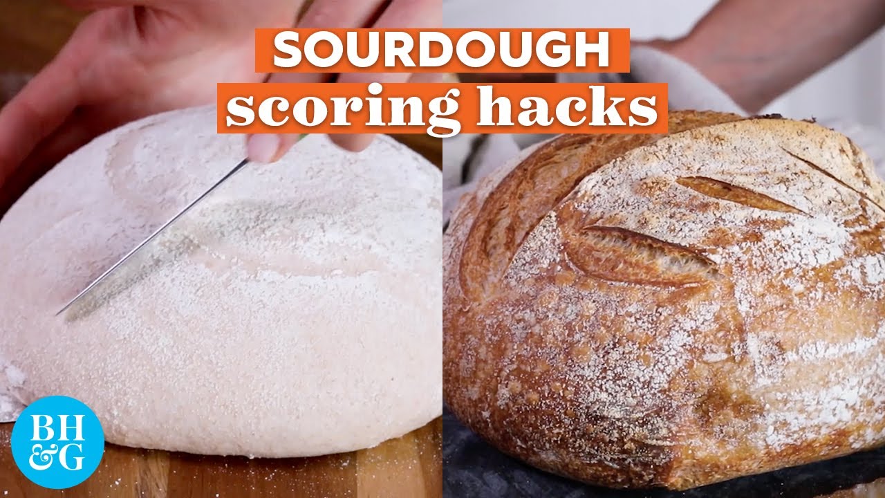 Sourdough Scoring Hacks To Make Your Homemade Bread Look Bakery Fresh | Better Homes & Gardens ...