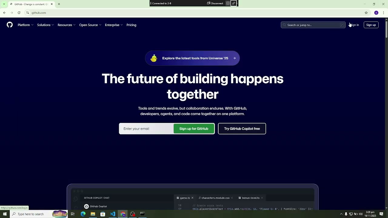 git github and website layout flex part 1