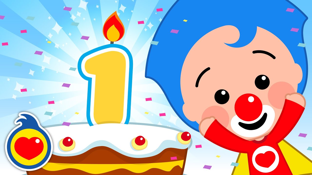 Hoy es tu cumpleaños - 1 Año 🥳 ¡Feliz Cumpleaños! ♫ Plim Plim ♫ Canciones Infantiles