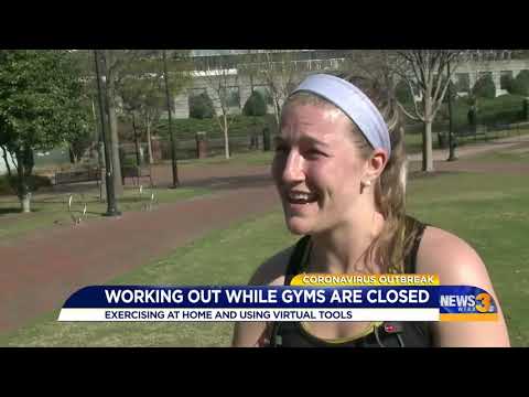 Working out while gyms are closed