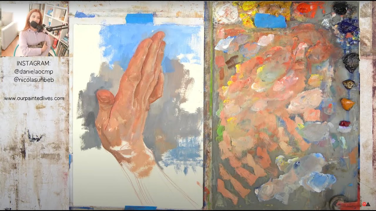 Painting Expressive Hands