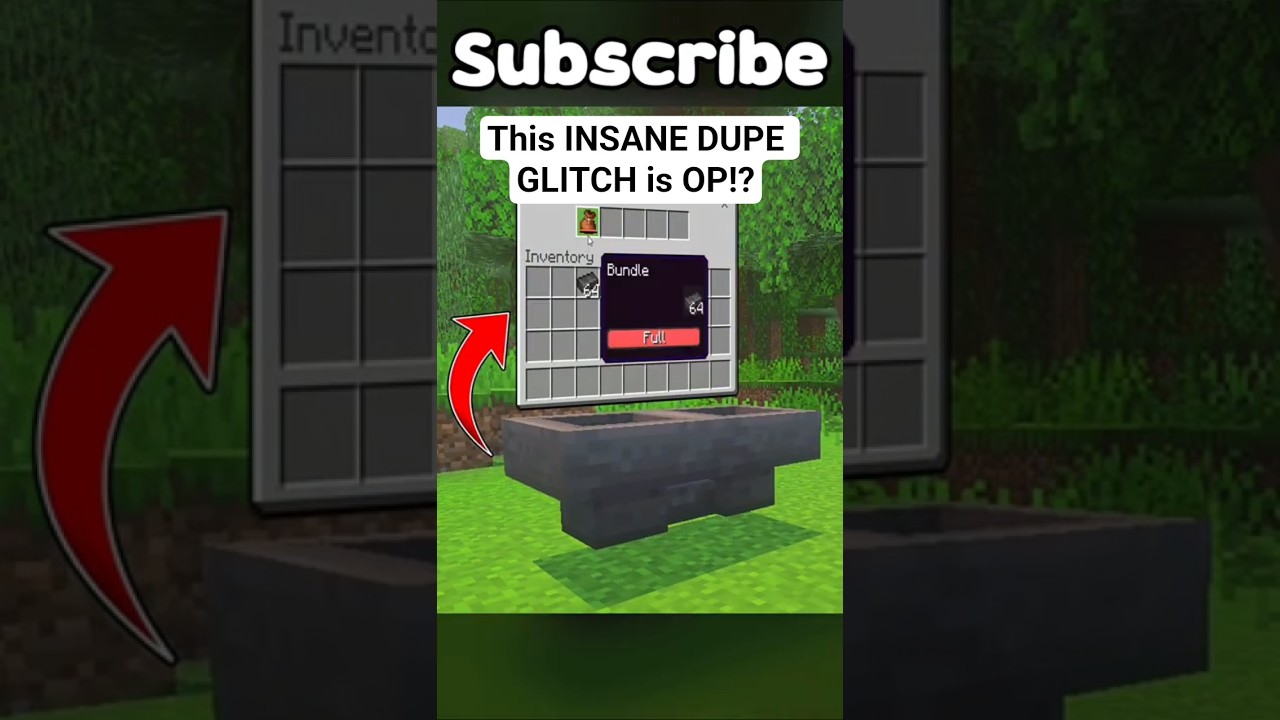 Easiest Minecraft Duplication Glitch Ever Discovered!