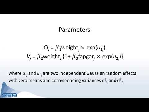New in Stata 16: Nonlinear mixed-effects models with lags and differences