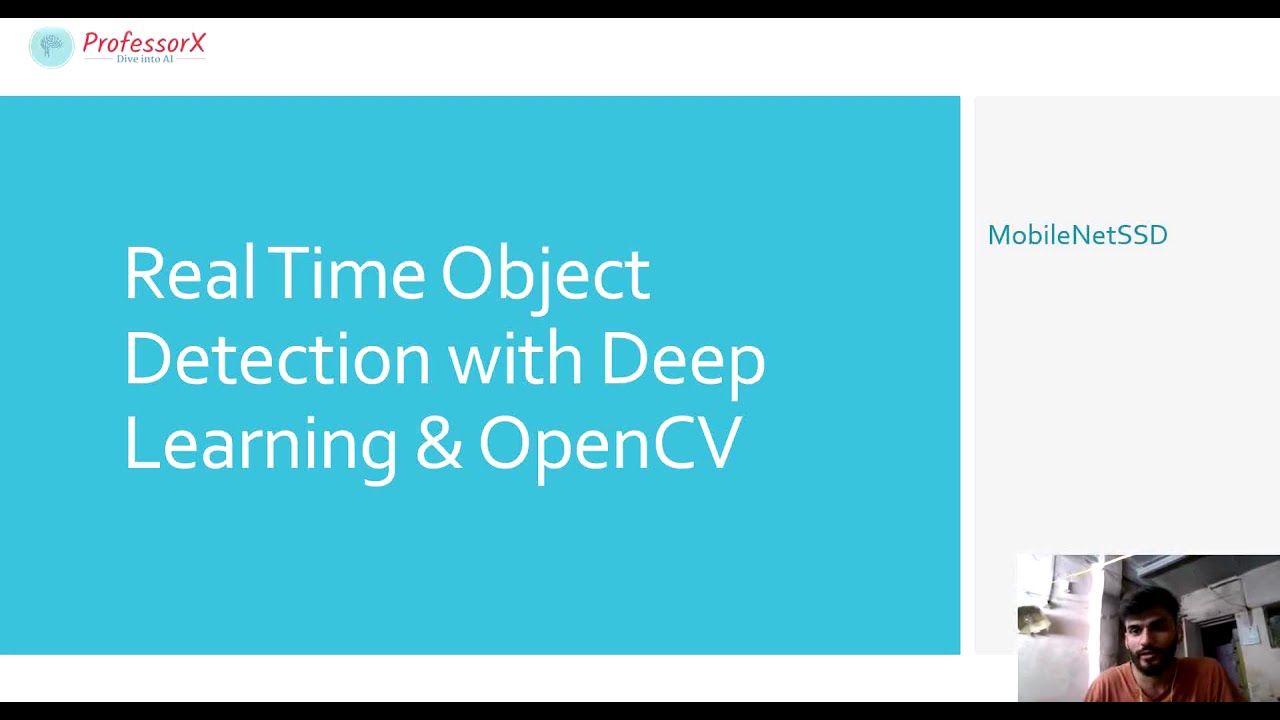 Real-time object detection with Deep learning and OpenCV.
