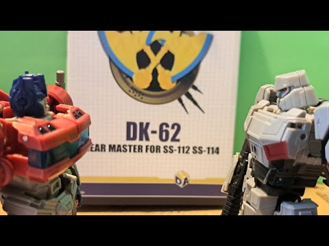 Transformers DNA Design DK-62 (TF One Optimus Prime and Megatron Upgrade Kit Photo Review)